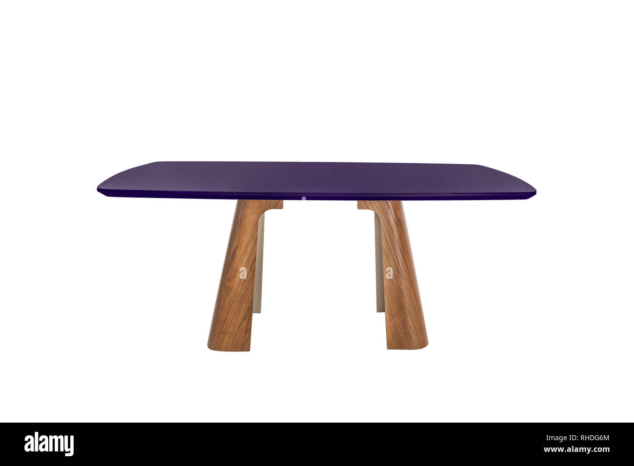 Color table isolated on white background Stock Photo - Alamy