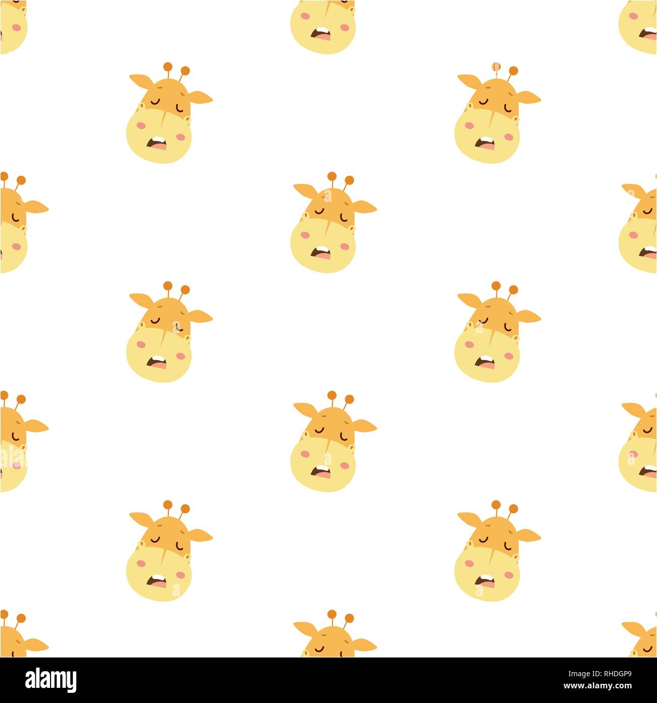 Giraffe wall art Stock Vector Images - Alamy