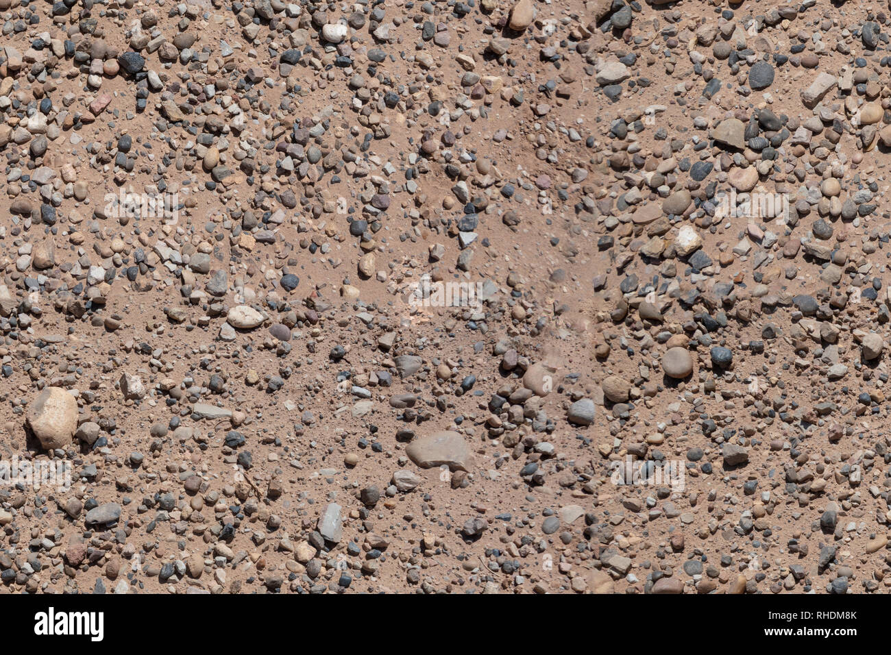 Texture with small pebble rock on dirty ground, seamless pattern Stock ...