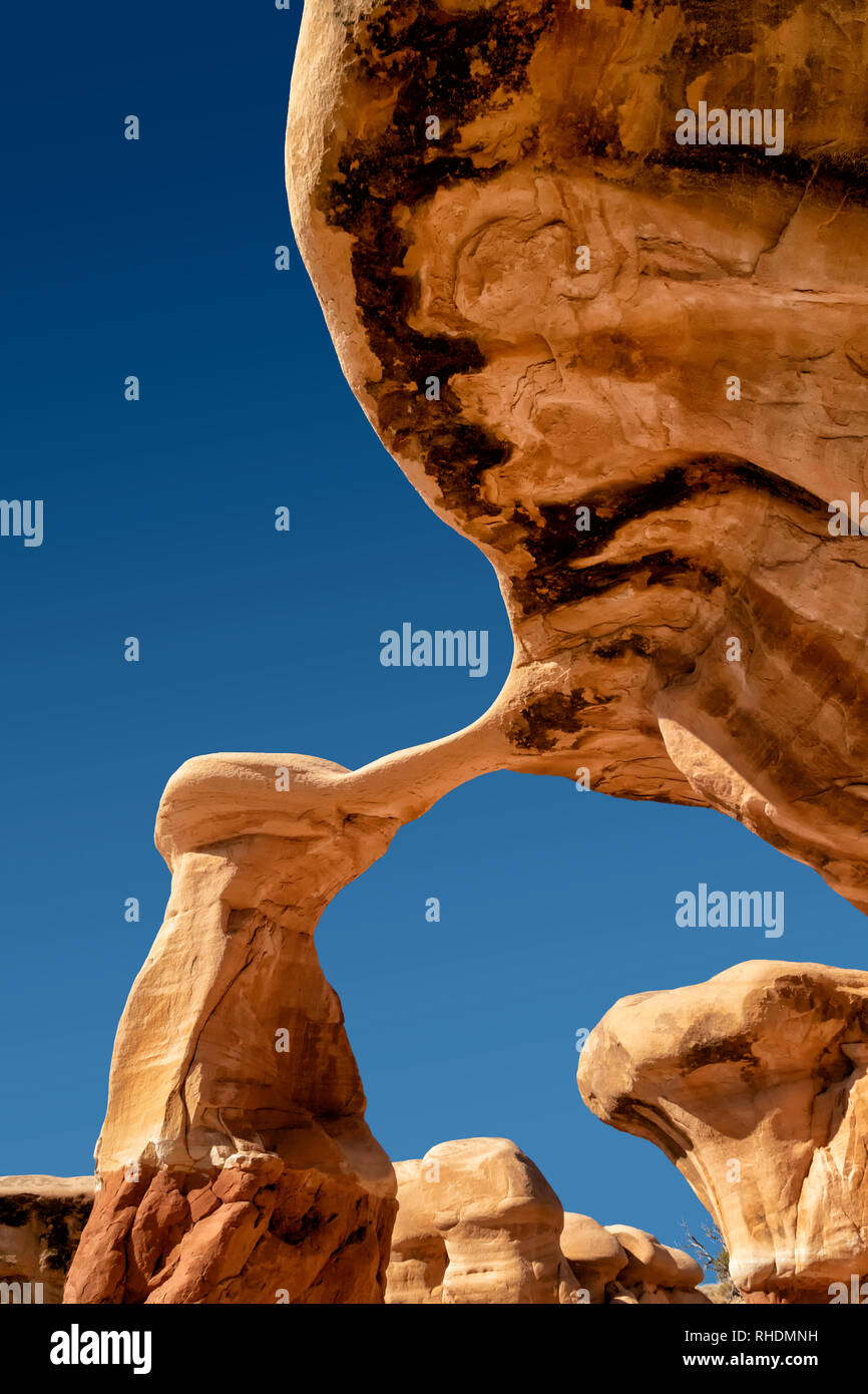 Metate Arch at Devil's Garden Grand Staircase Escalante National Park ...