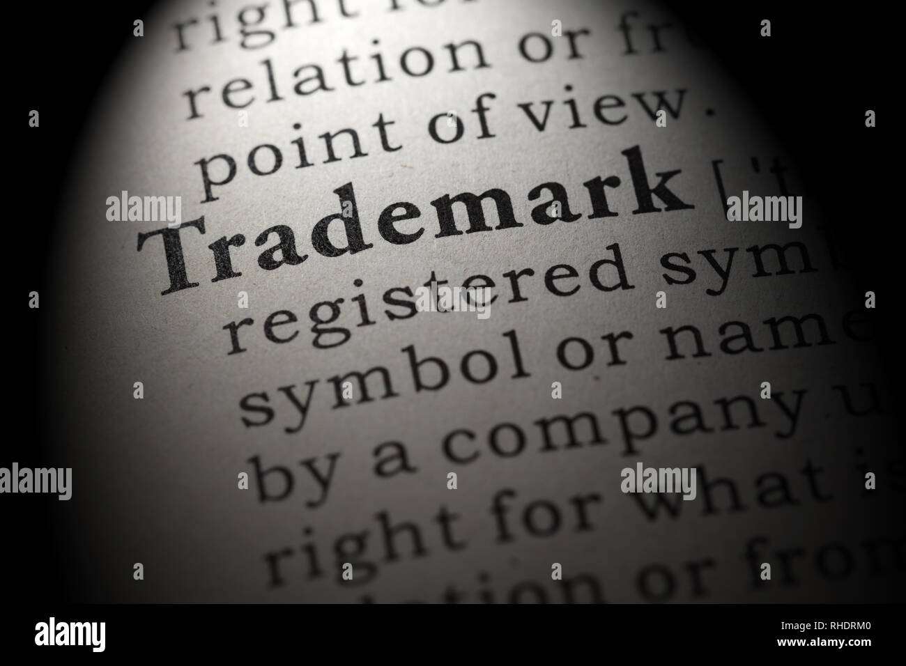 Fake Dictionary, Dictionary definition of the word trademark. including ...