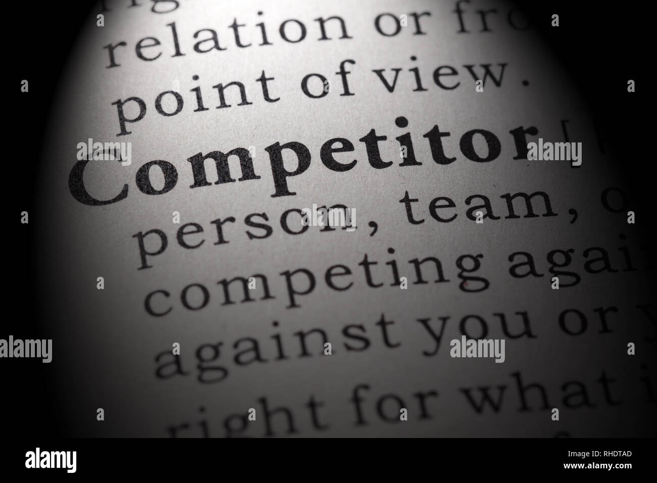 Fake Dictionary, Dictionary definition of the word competitor ...