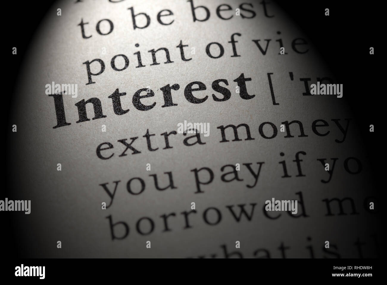 Fake Dictionary, Dictionary definition of the word interest. including ...