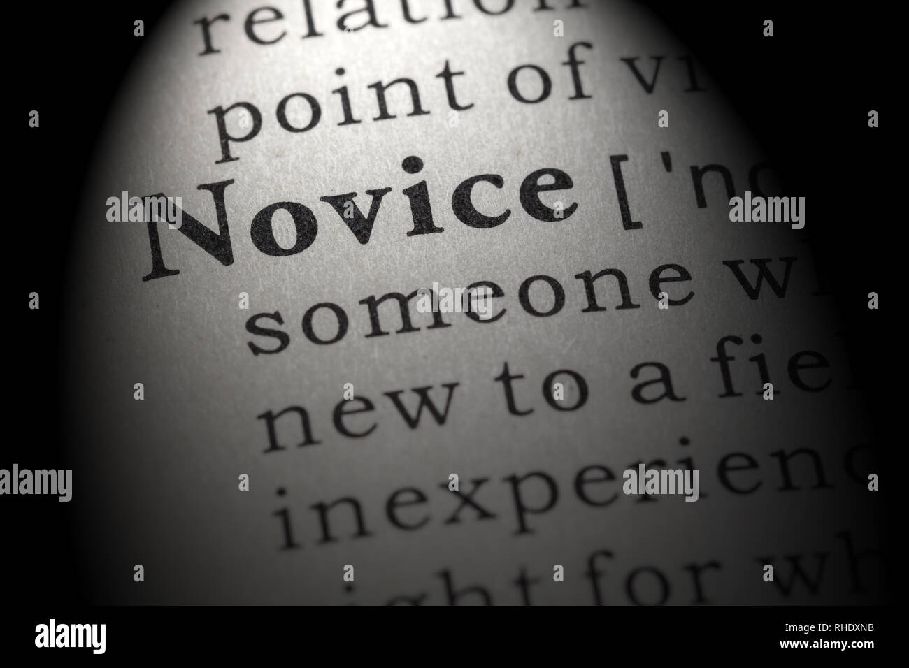 Novice Definition