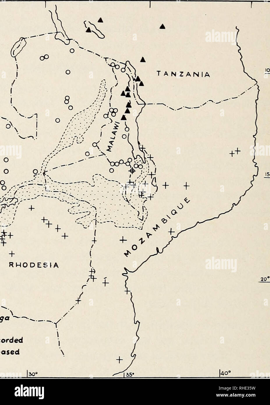 1959 map of africa hi-res stock photography and images - Alamy