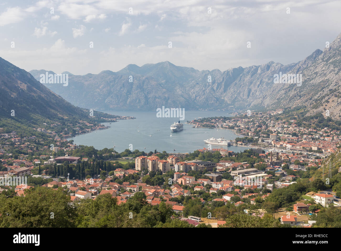 Bay of Kotor, Montenegro Stock Photo - Alamy