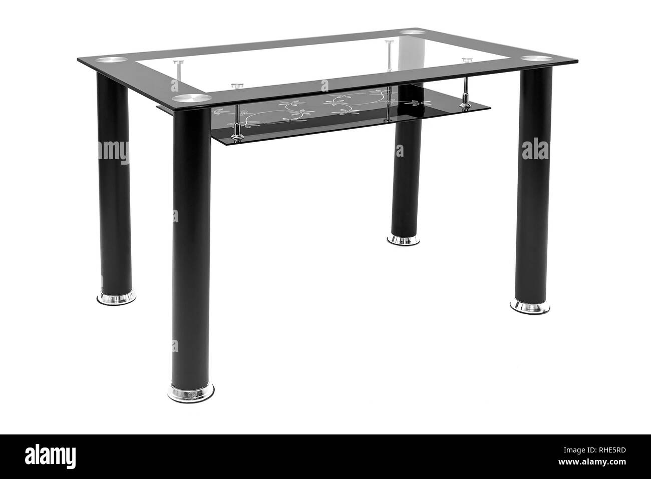 Family eating at dining room table Cut Out Stock Images & Pictures - Alamy