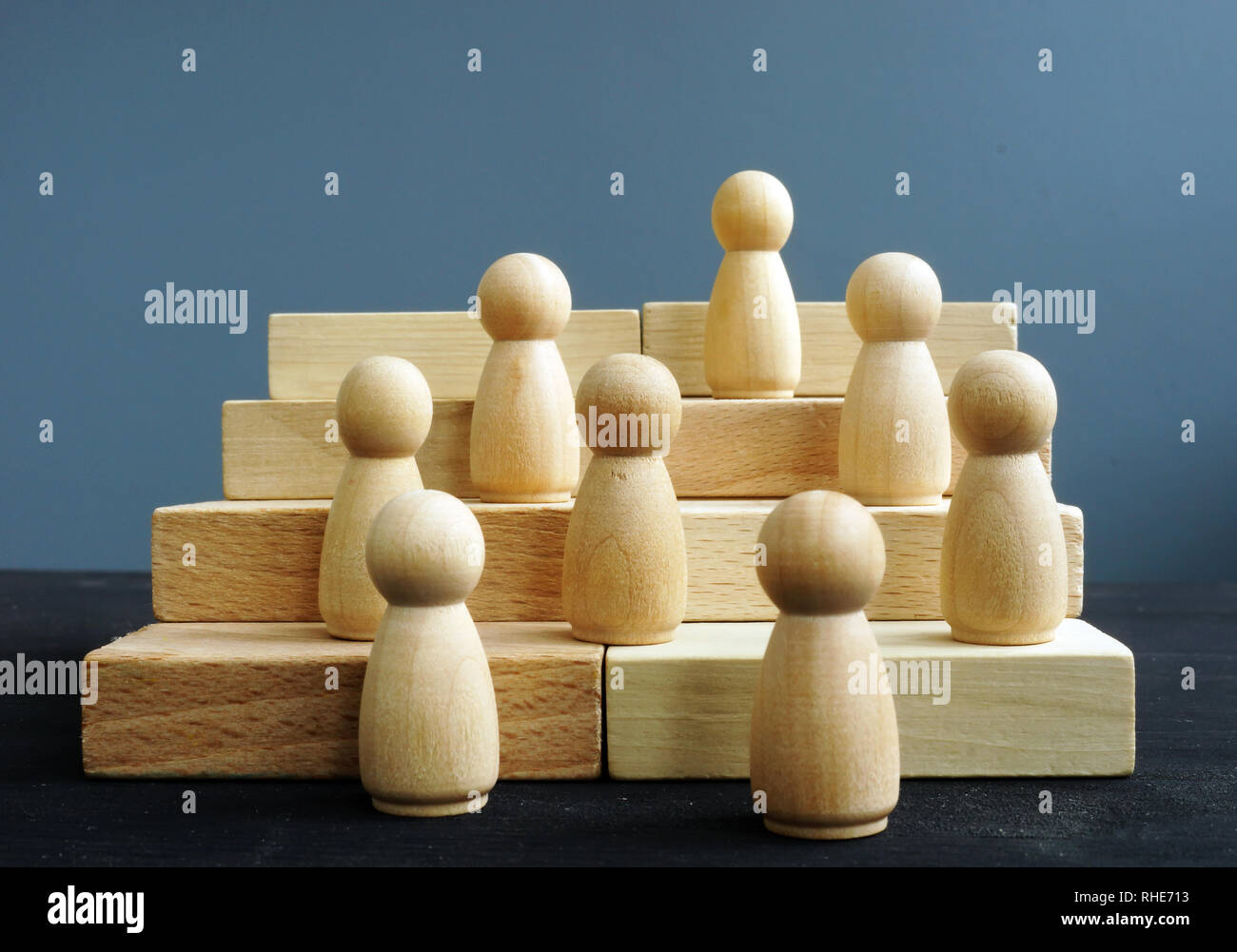 Employee development and career ladder. Competition in business Stock ...