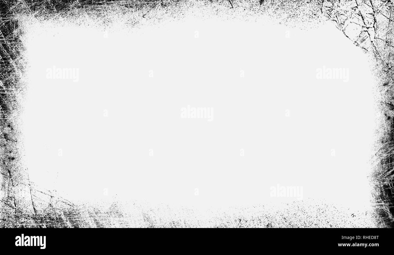 Vintage at the edges frame. Age border overlays, copyspace Stock Photo ...