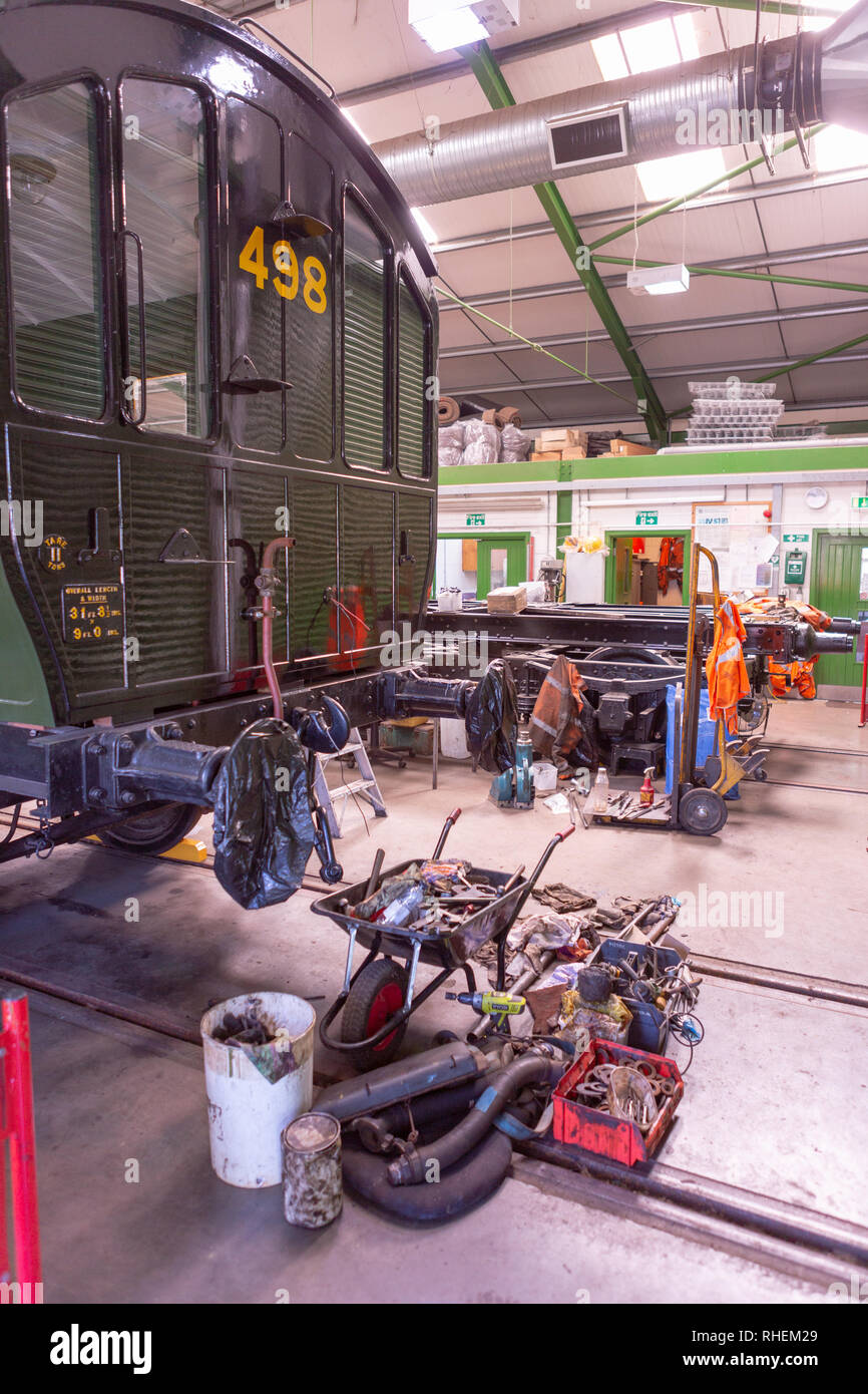 Isle of wight railway carriage hi-res stock photography and images - Alamy