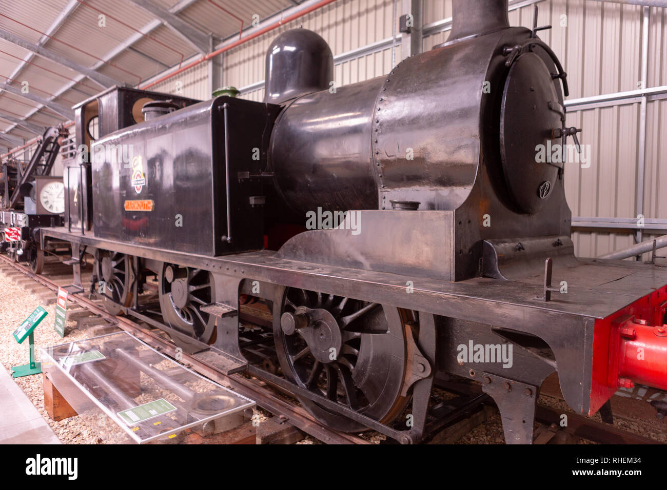Steam Locomotive E1 Class 0-6-0T No. W2 "Yarmouth" at Isle of Wight ...
