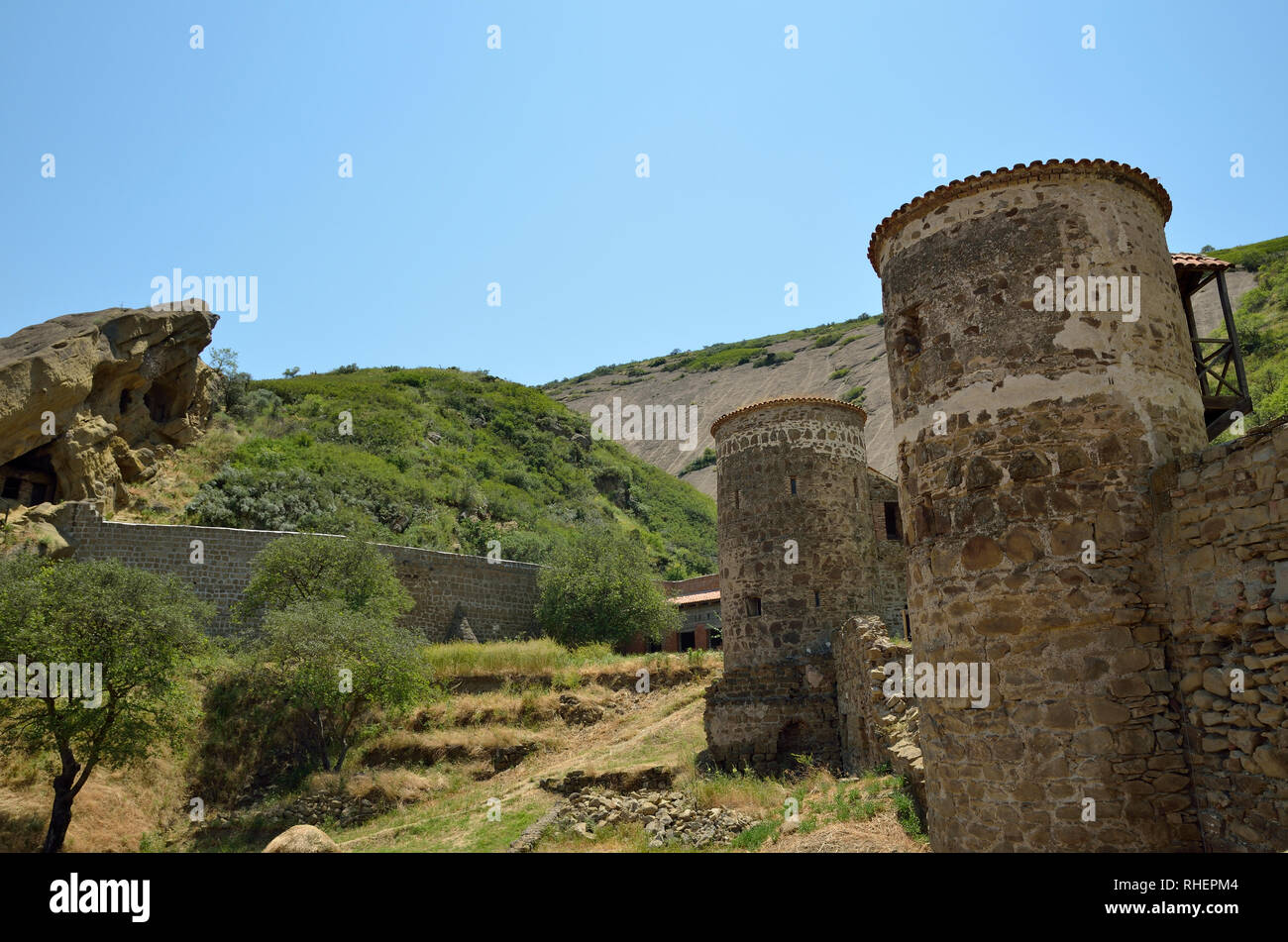 David Gareja monastery complex, Georgia Stock Photo - Alamy