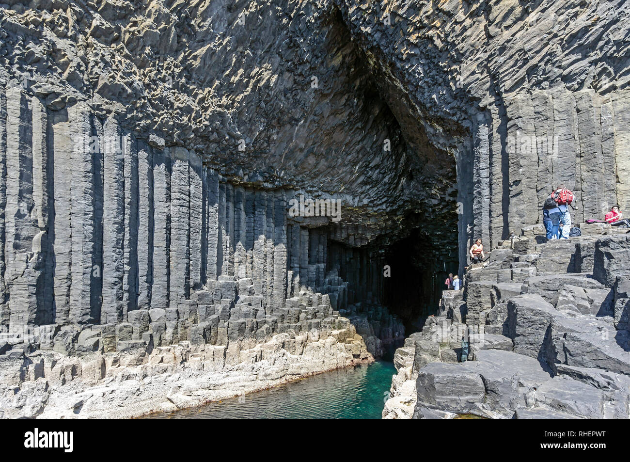 Fingals cave scotland hi-res stock photography and images - Alamy