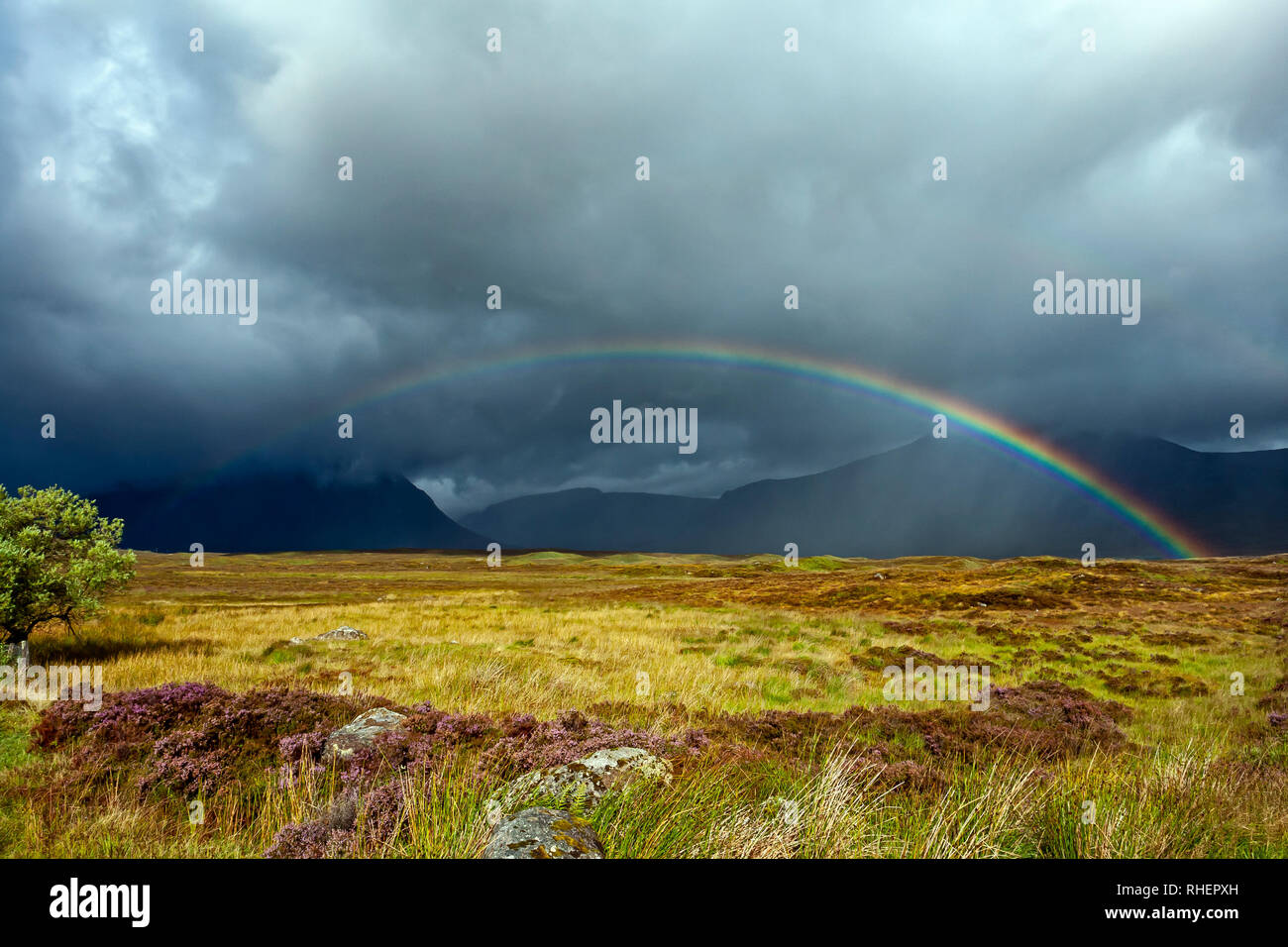 Dramatic rainbow hi-res stock photography and images - Alamy