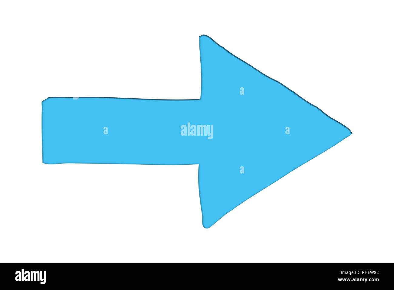 Blue Arrow Left And Right