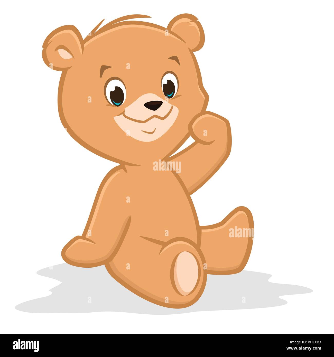 Cartoon Teddy Bear Stock Vector Image & Art - Alamy