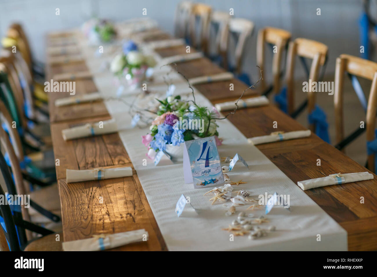 wedding set up Stock Photo - Alamy