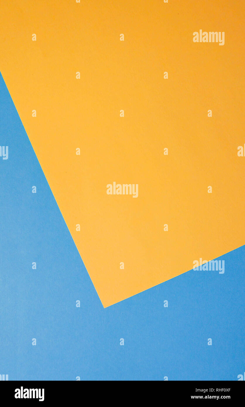 Bright paper background for design. Blue and yellow Stock Photo - Alamy