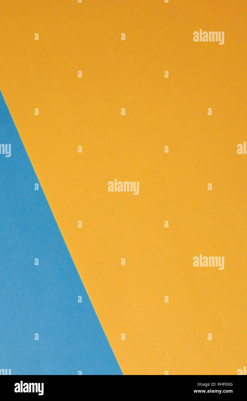 Bright paper background for design. Blue and yellow Stock Photo - Alamy