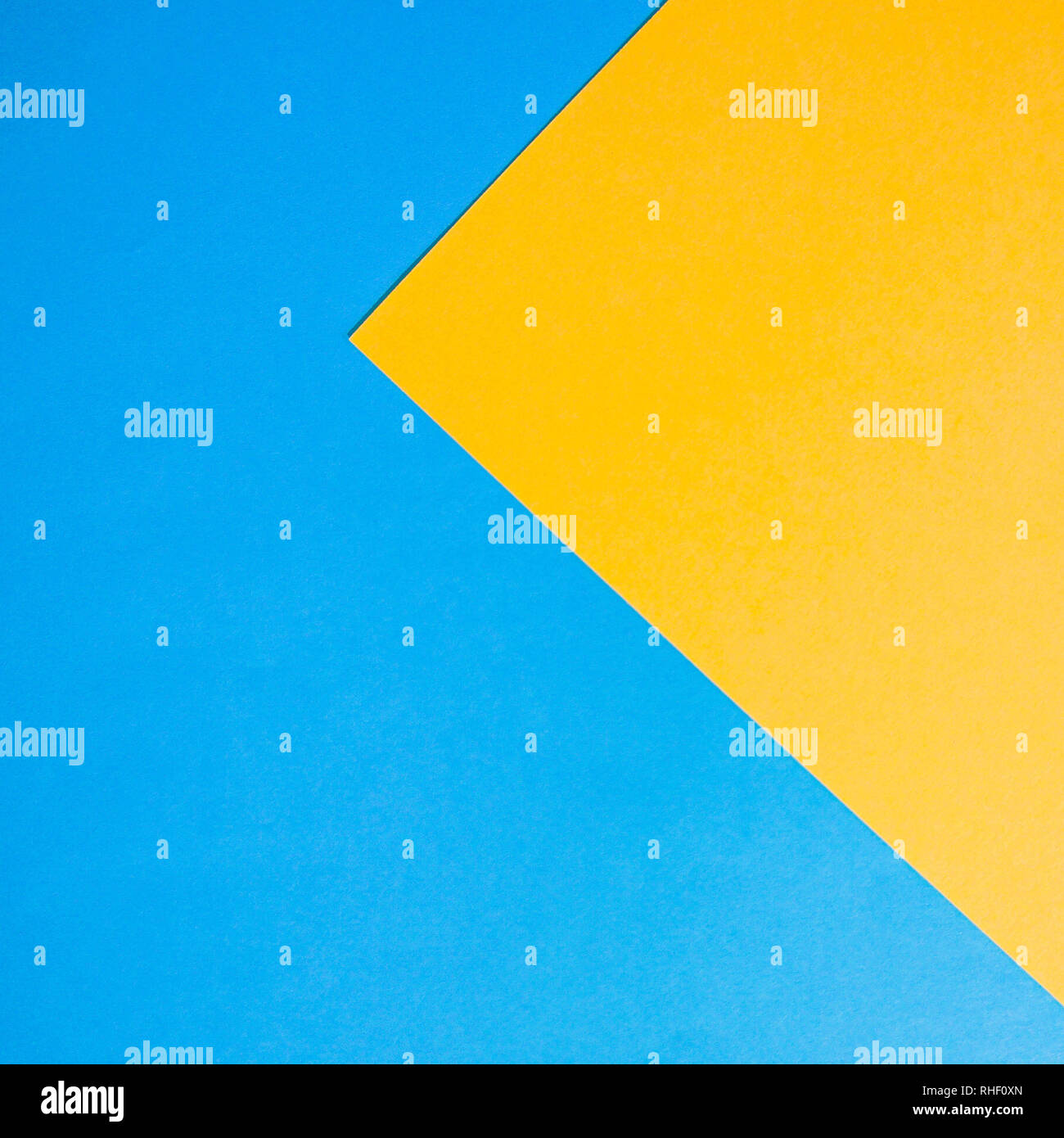 Abstract paper background for design. Blue and yellow Stock Photo - Alamy