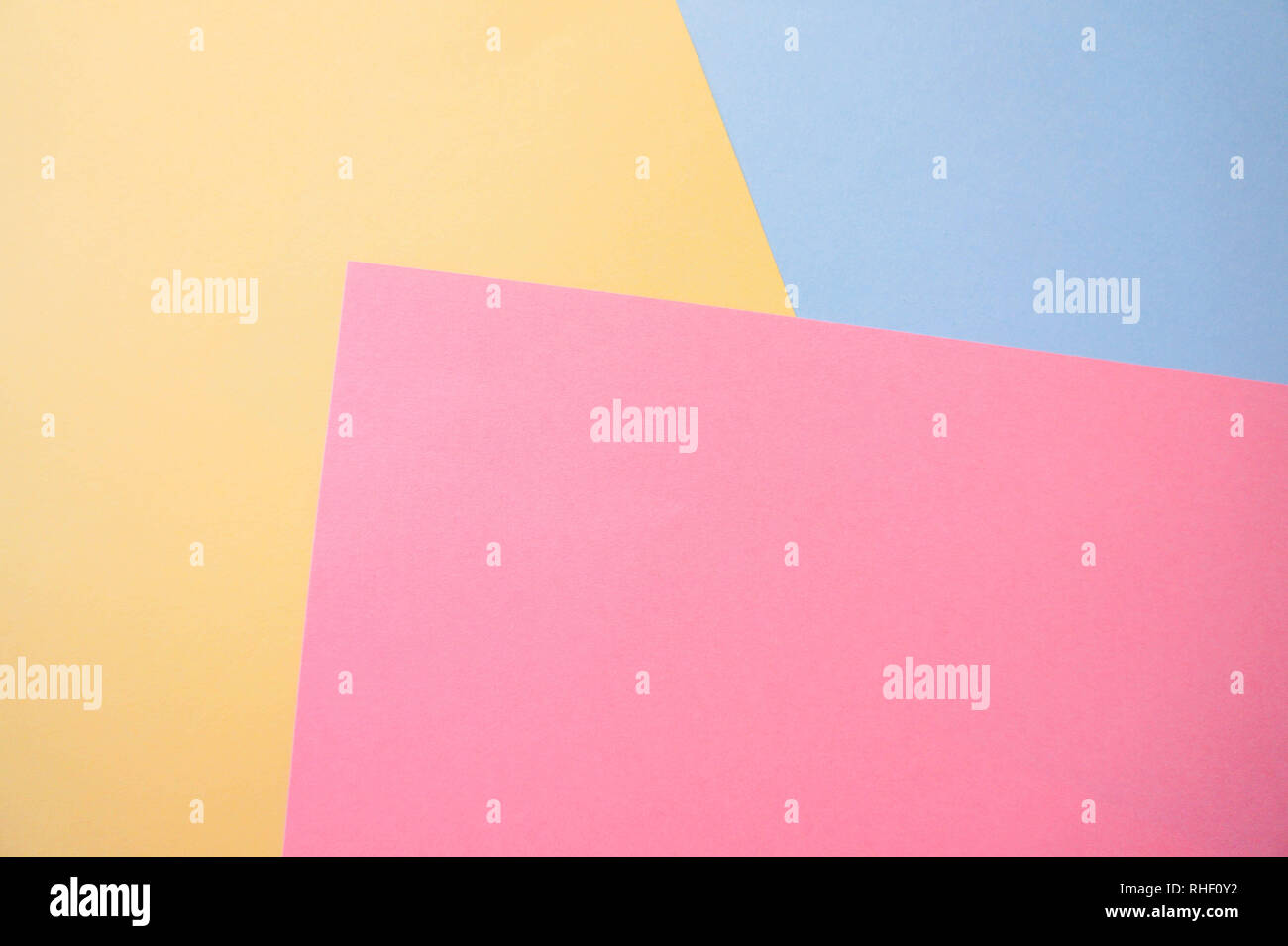 Lovely paper background for design. Blue, pink and yellow Stock Photo ...