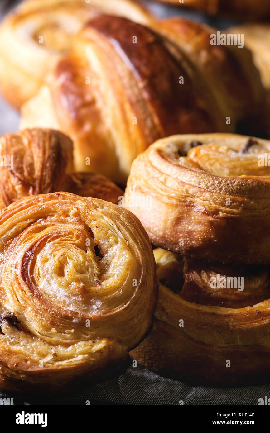 Cinnamon croissant hi-res stock photography and images - Alamy