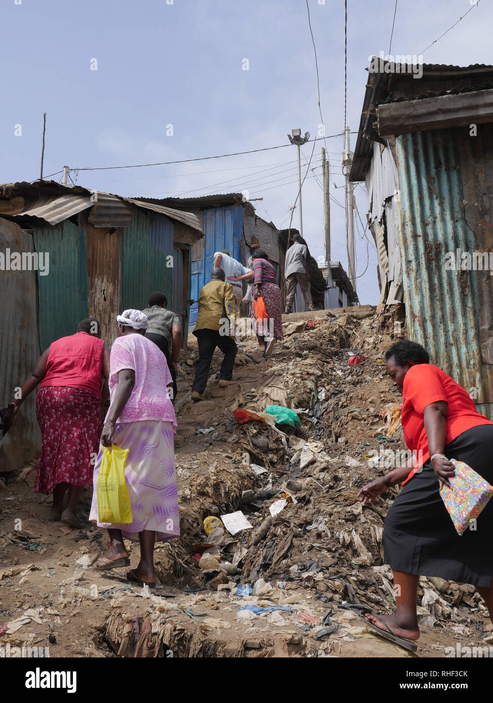 Mathare Slums Nairobi Kenya High Resolution Stock Photography and ...