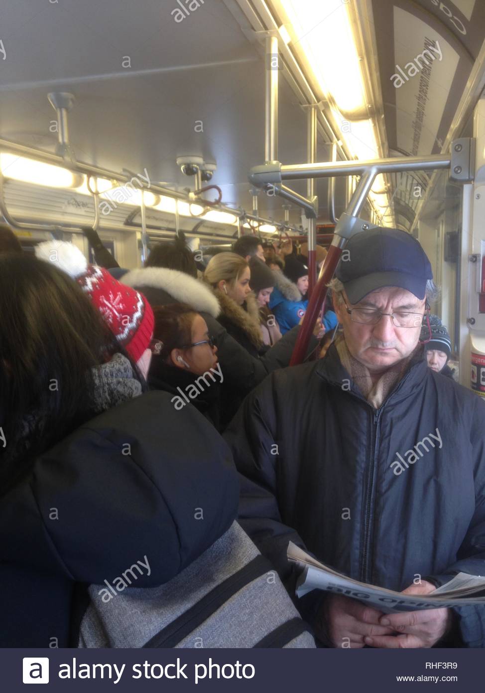 Over Crowded Subway Train High Resolution Stock Photography and Images ...
