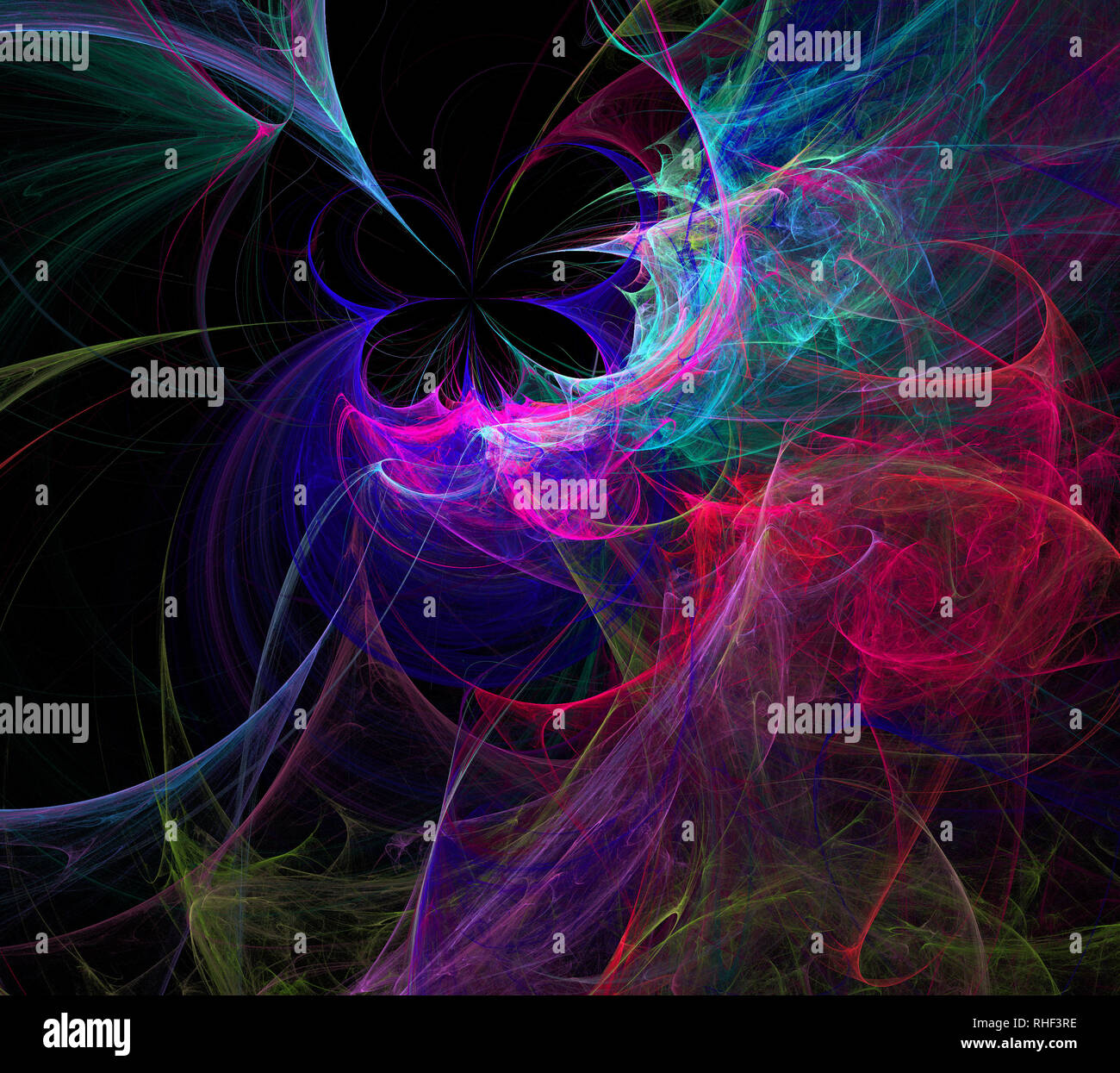 Geometric fractal shape can illustrate daydreaming imagination ...
