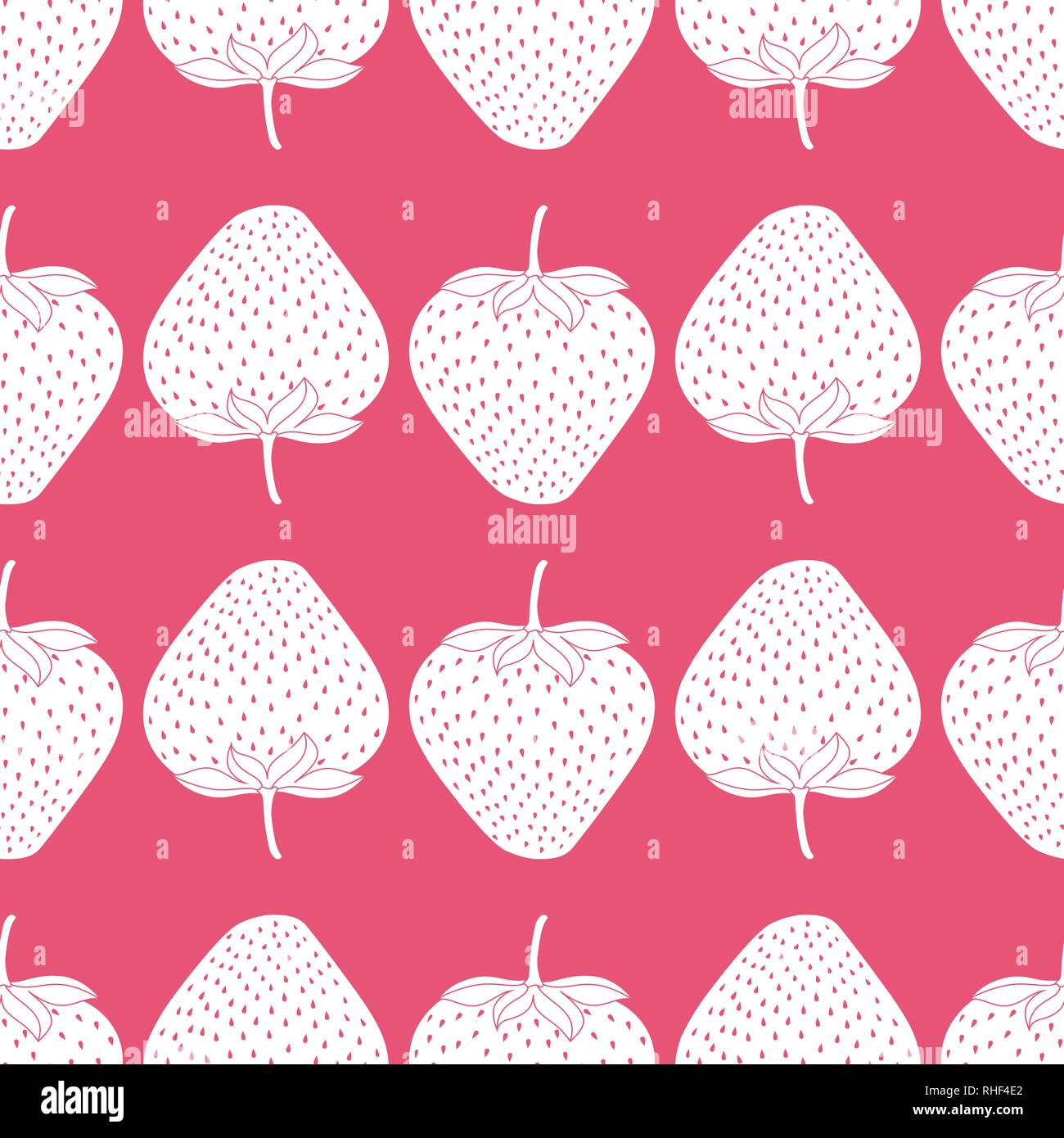 Pink strawberries Stock Vector Images - Alamy