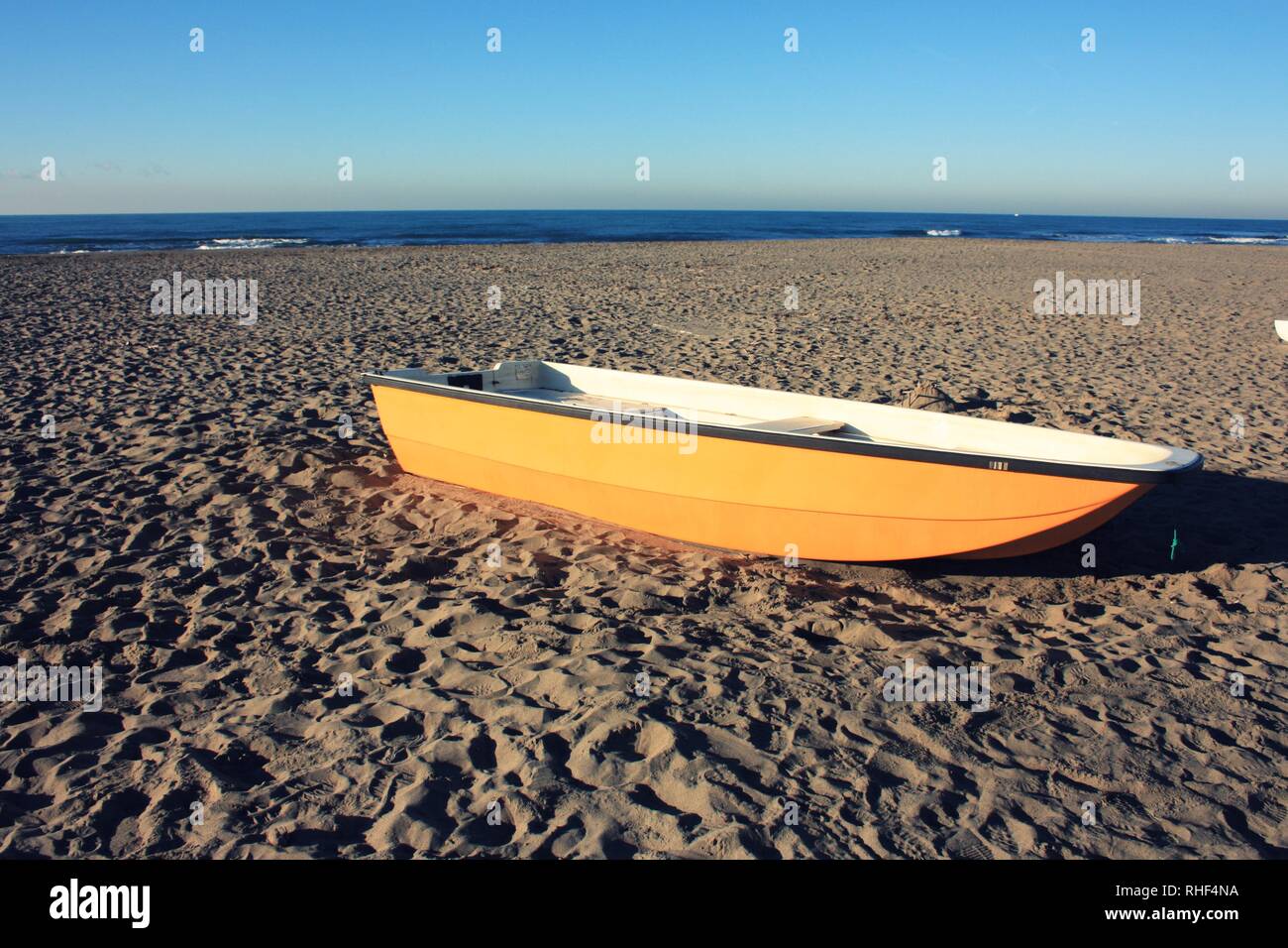 boat on the beach Stock Photo - Alamy