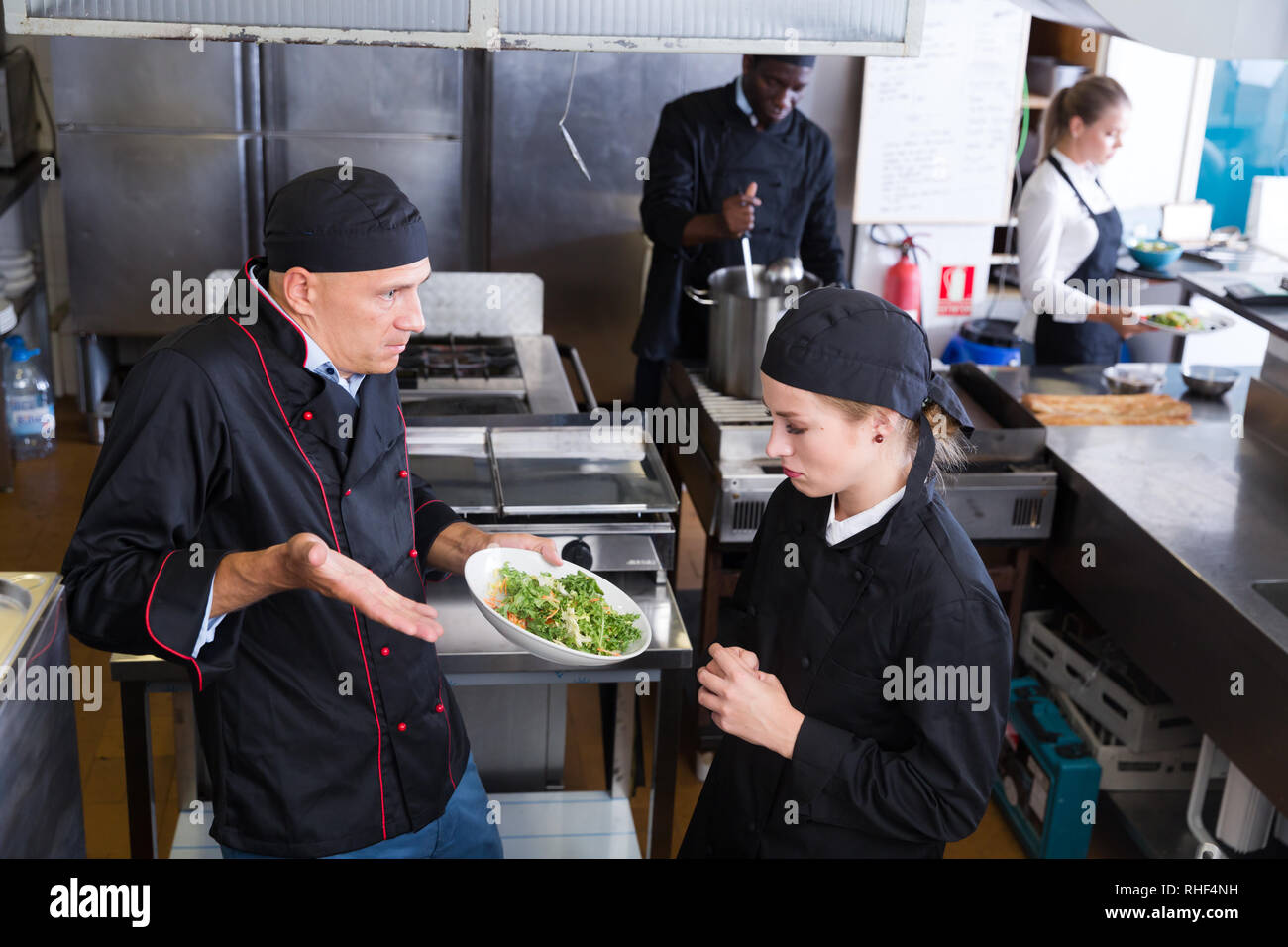 An assistant in the kitchen hi-res stock photography and images - Alamy