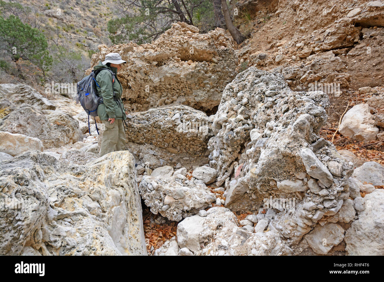 Sedimentary rocks texas hi-res stock photography and images - Alamy