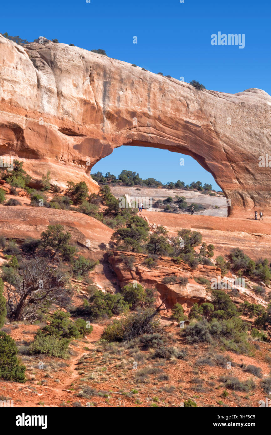 Wilson arch, near Moab, Utah, USA Stock Photo - Alamy