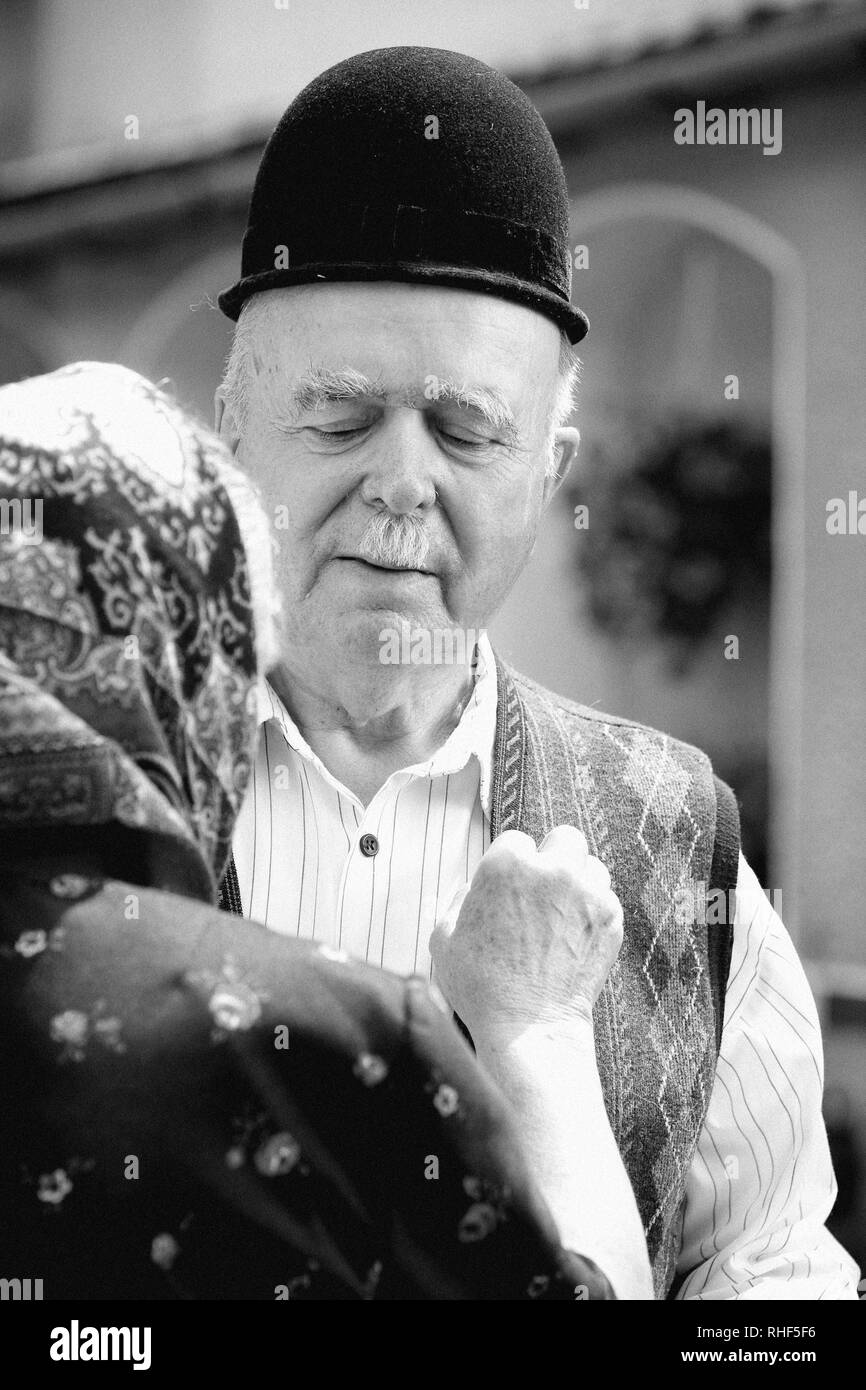 Old romanian man Black and White Stock Photos & Images - Alamy