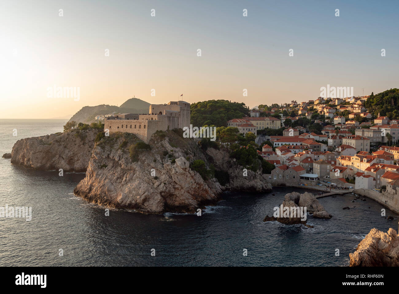 Fort Lawrence in Dubrovnik's old city Stock Photo - Alamy