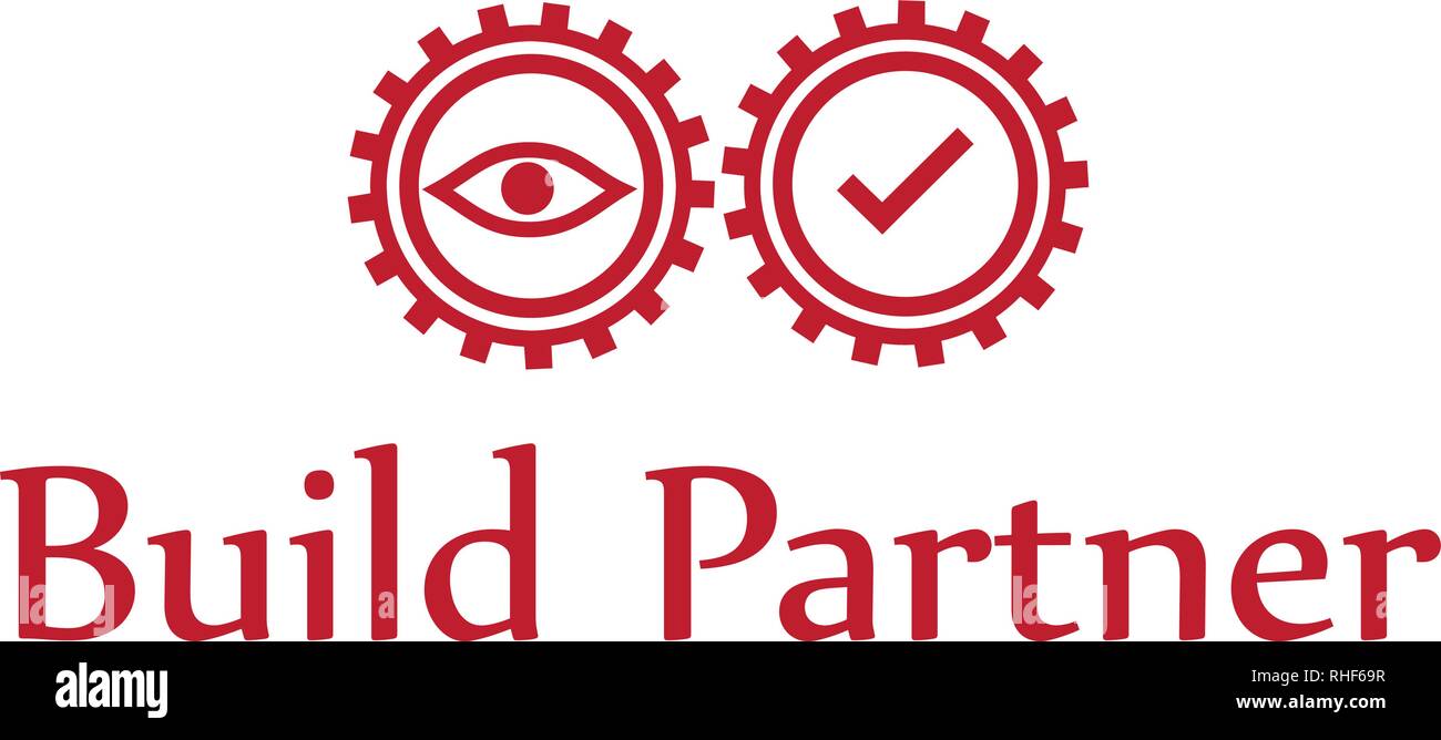 red abstract logo design Stock Vector Image & Art - Alamy