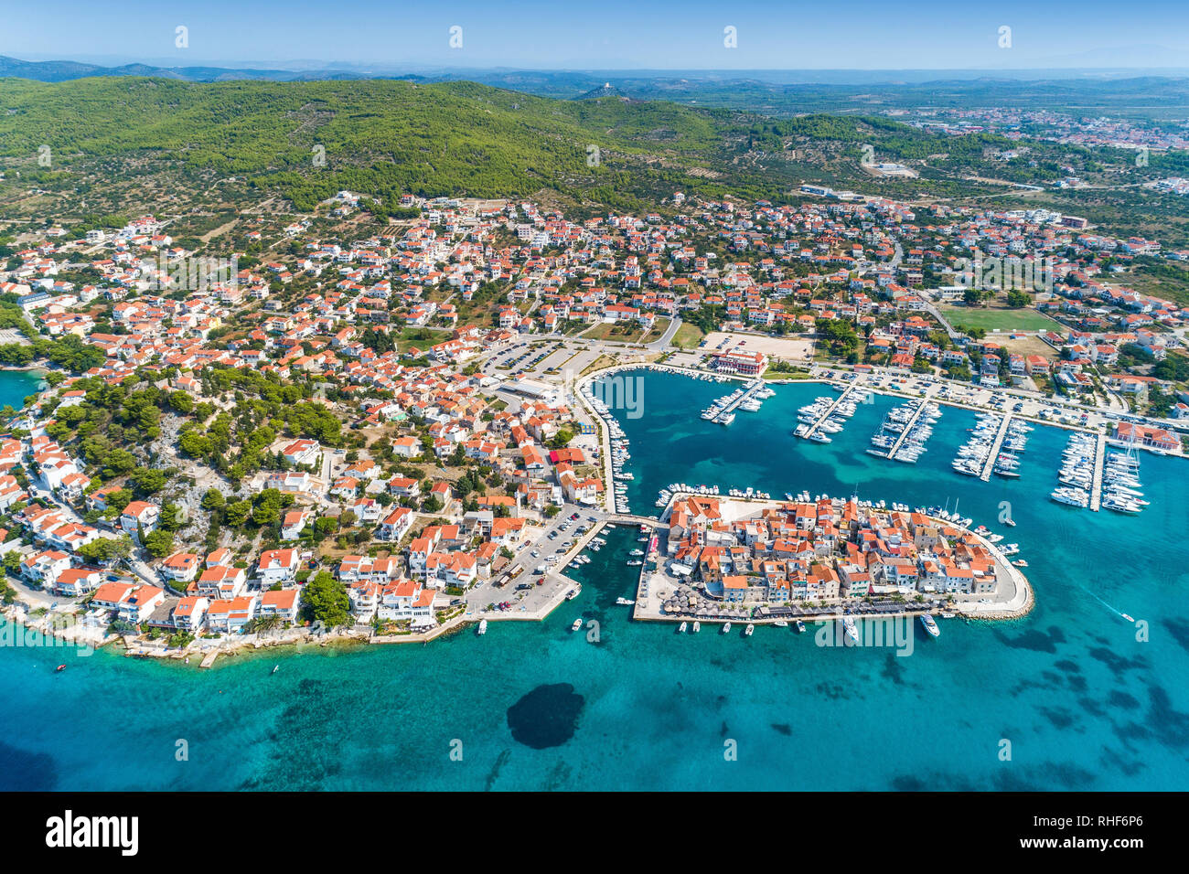 Town of Tribunj, Croatia Stock Photo - Alamy