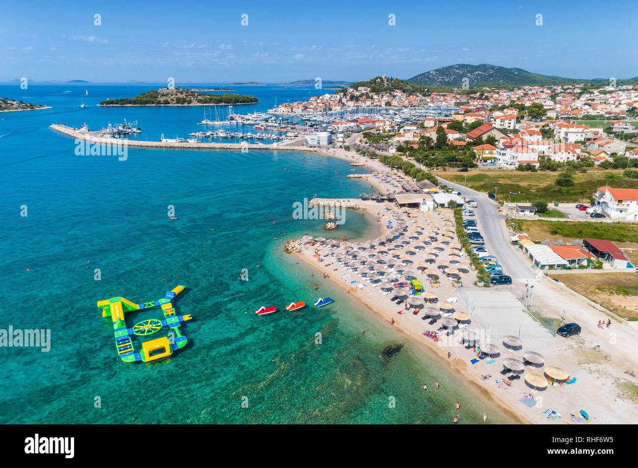 Town of Tribunj, Croatia Stock Photo - Alamy