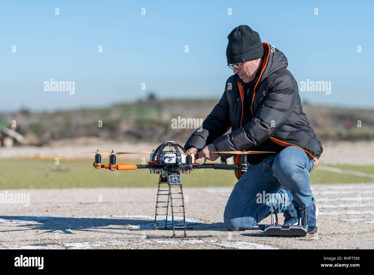 Professional remote hi-res stock photography and images - Alamy