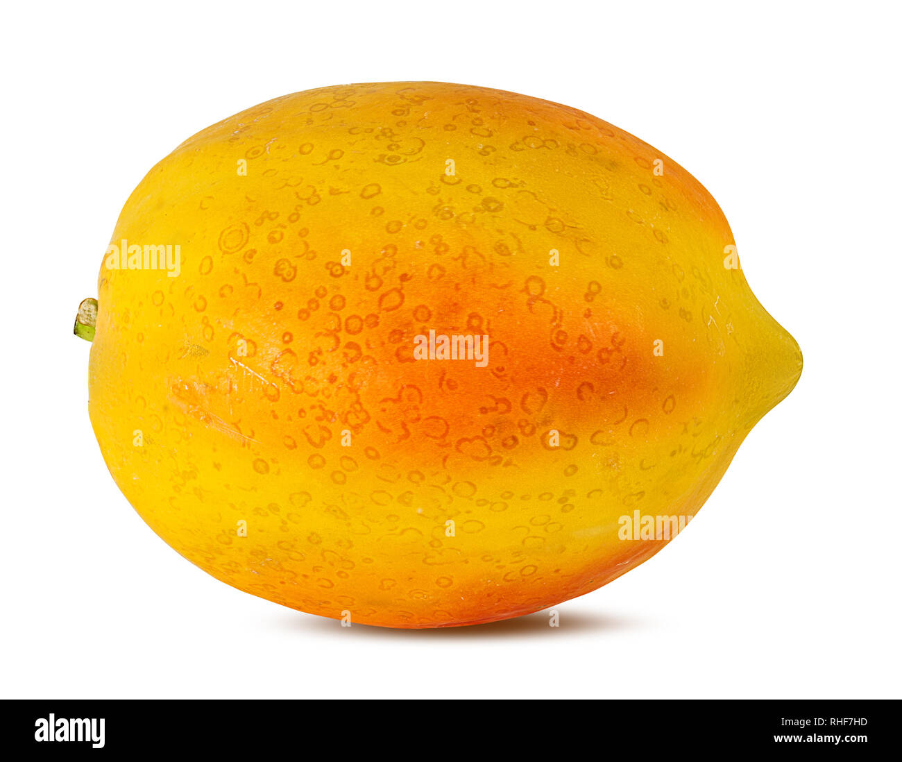 papaya isolated on a white background Stock Photo - Alamy
