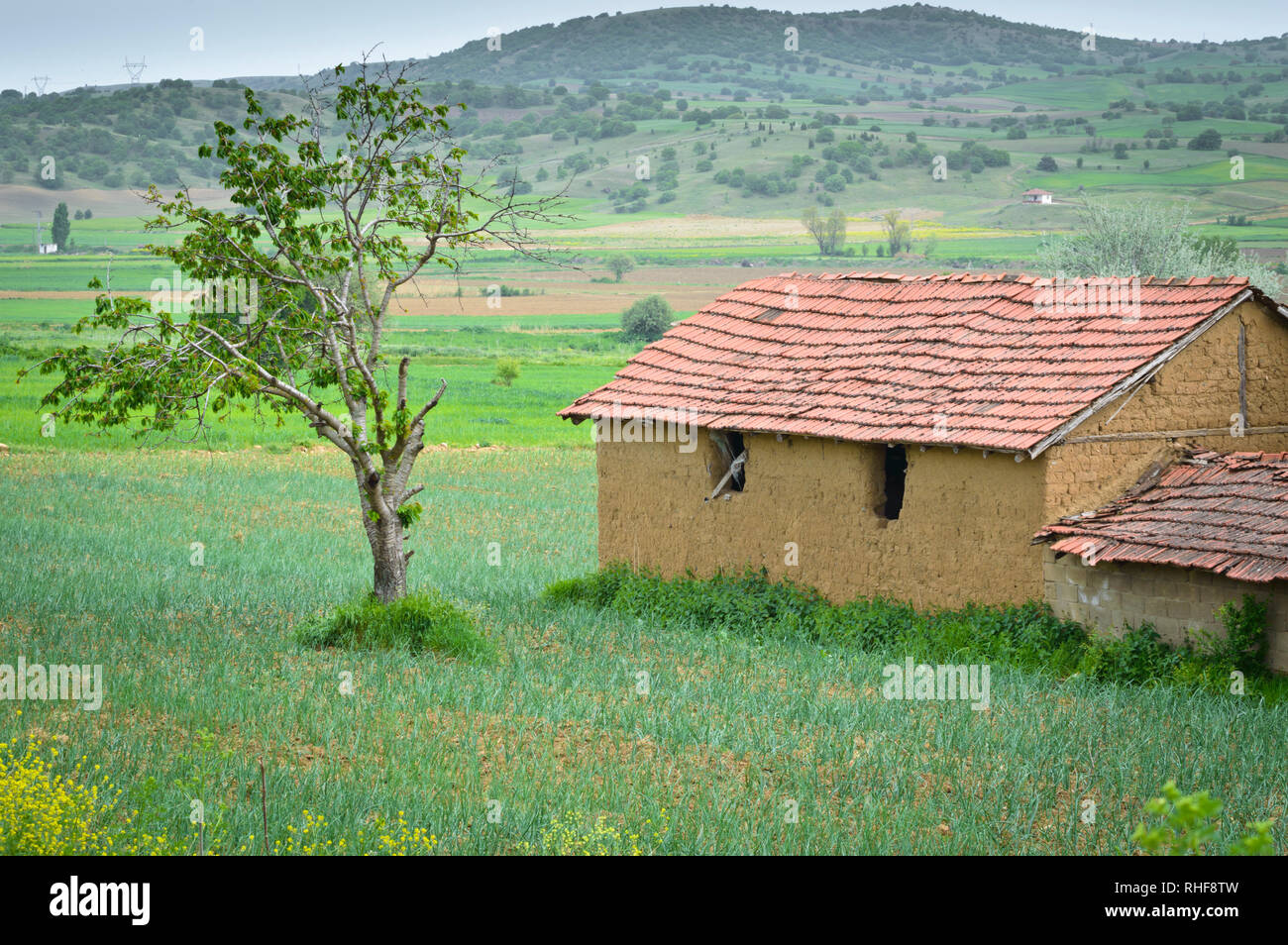 Rural Farm House Stock Photo - Alamy