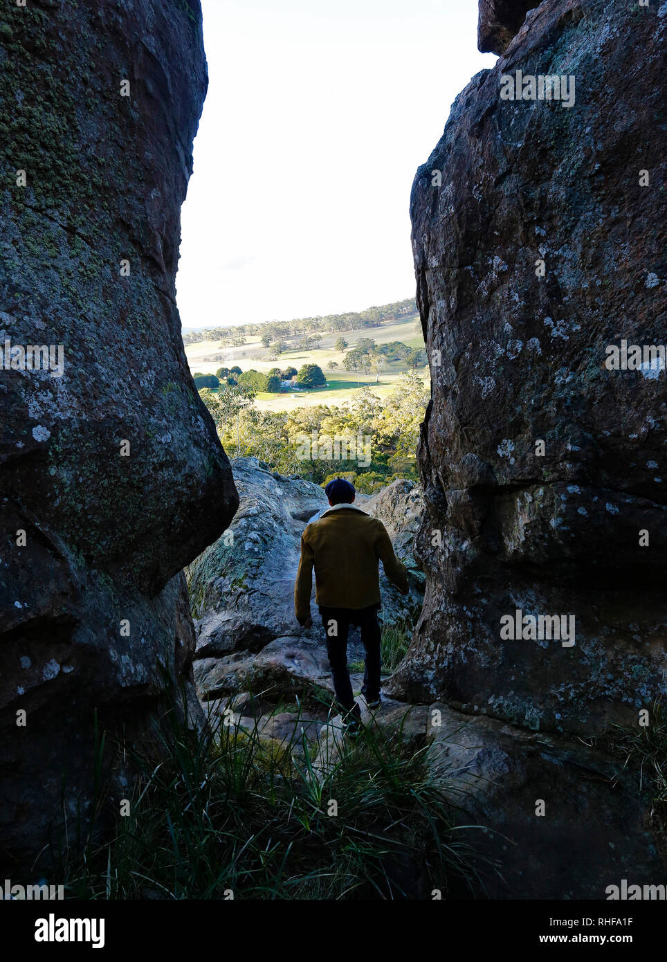 Hanging rock australia hi-res stock photography and images - Alamy