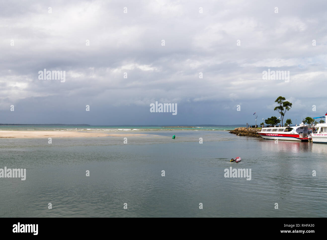 Huskisson public wharf hi-res stock photography and images - Alamy