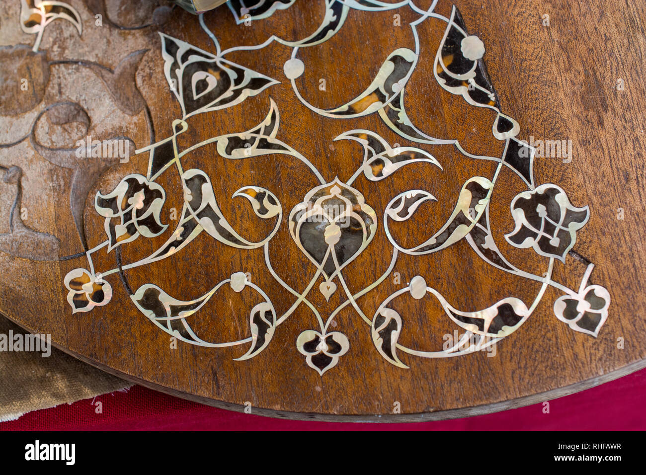 Floral art pattern example of the Ottoman Islamic art Stock Photo - Alamy