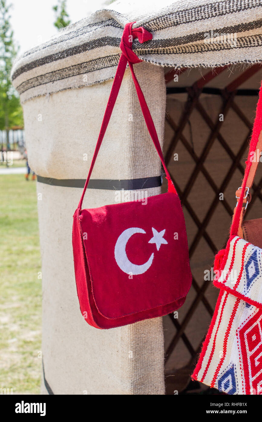 Traditional turkish handmade bag Stock Photo - Alamy