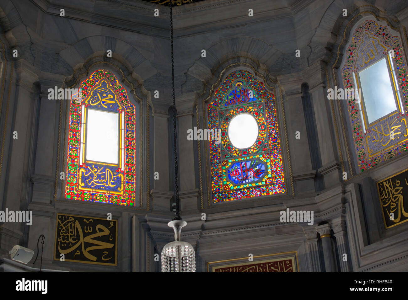 Old window Architecture from the Ottoman times In Istanbul Stock Photo ...