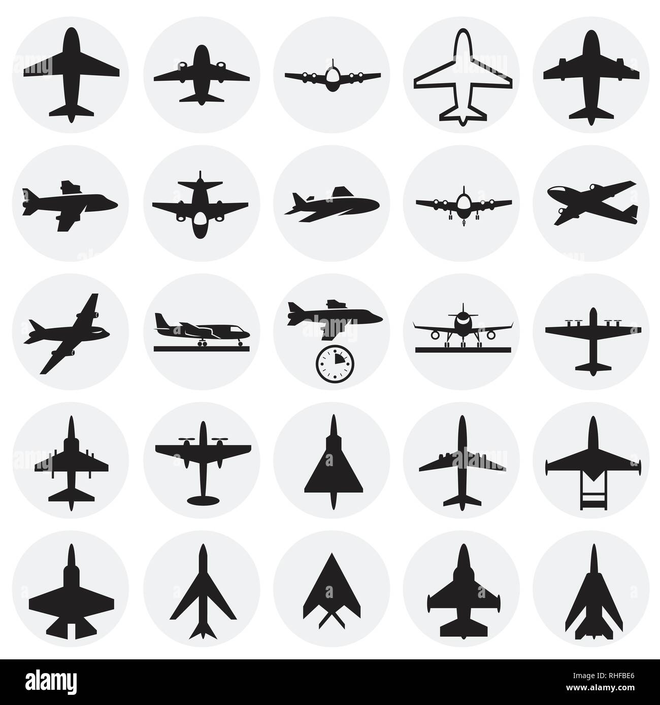 Simple Graphic Airplane