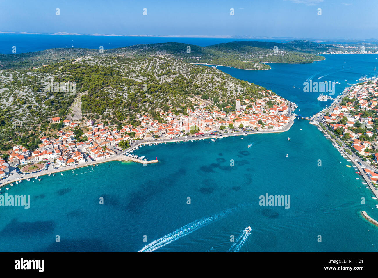 Tisno croatia beach hi-res stock photography and images - Alamy