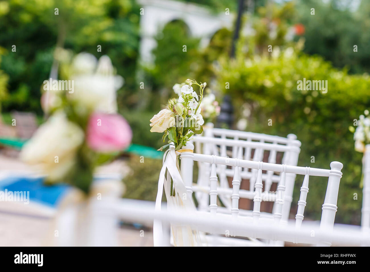 wedding set up Stock Photo - Alamy
